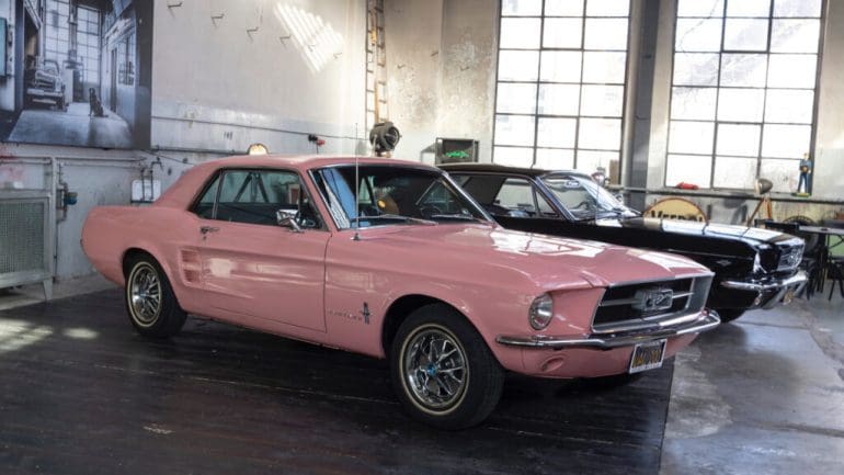 Playboy Pink 1967 Ford Mustang