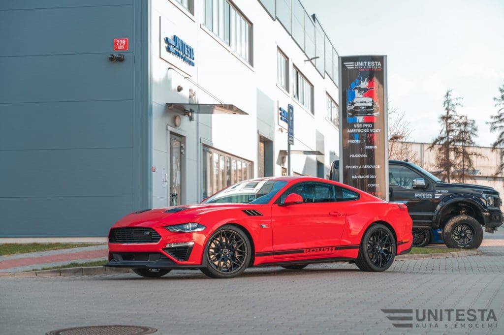 Race Red 2020 Ford Mustang