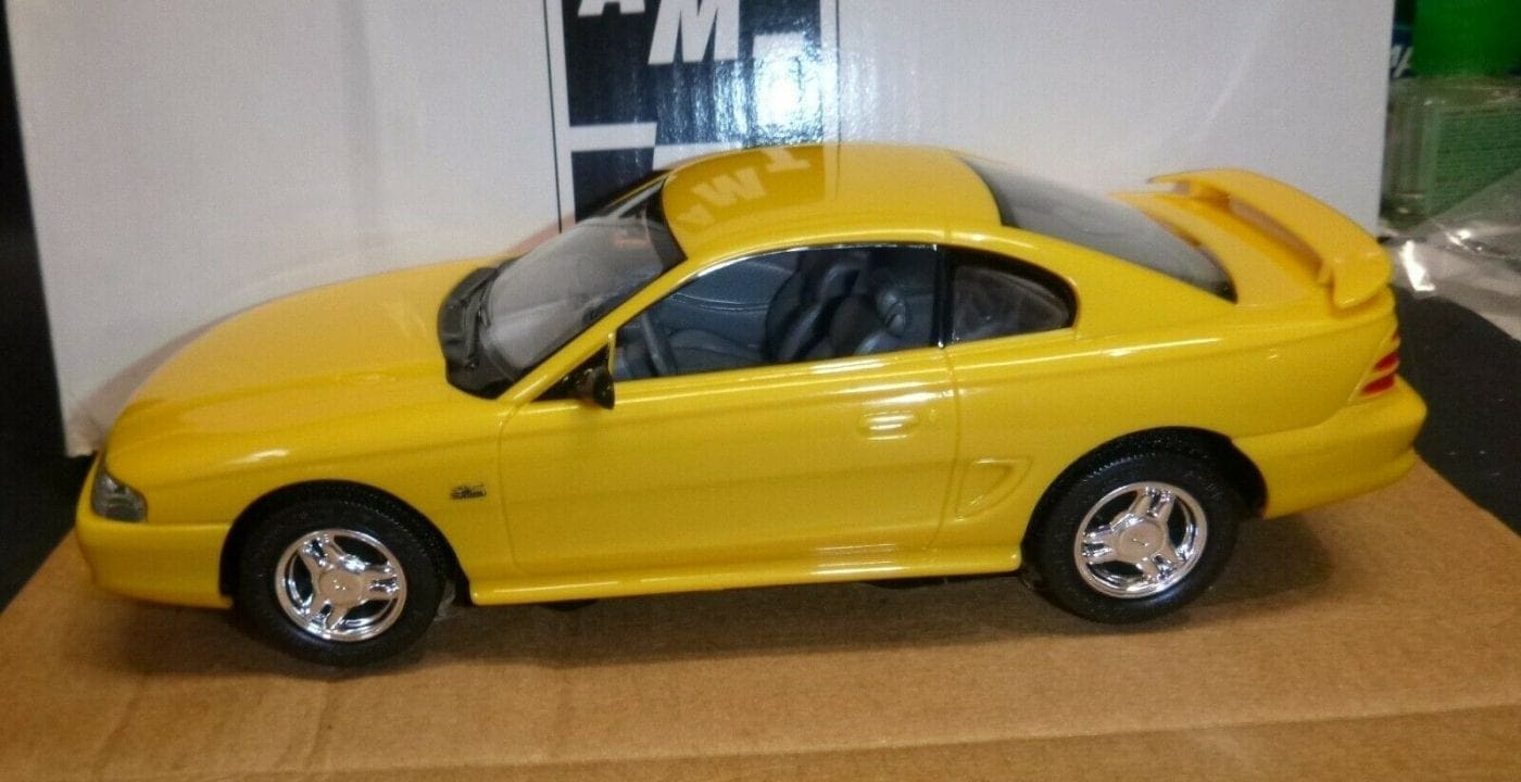 Canary Yellow 1995 Ford Mustang