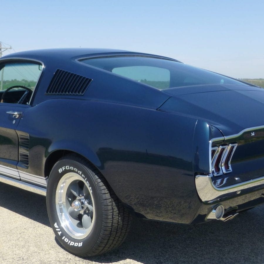 Nightmist Blue 1967 Ford Mustang