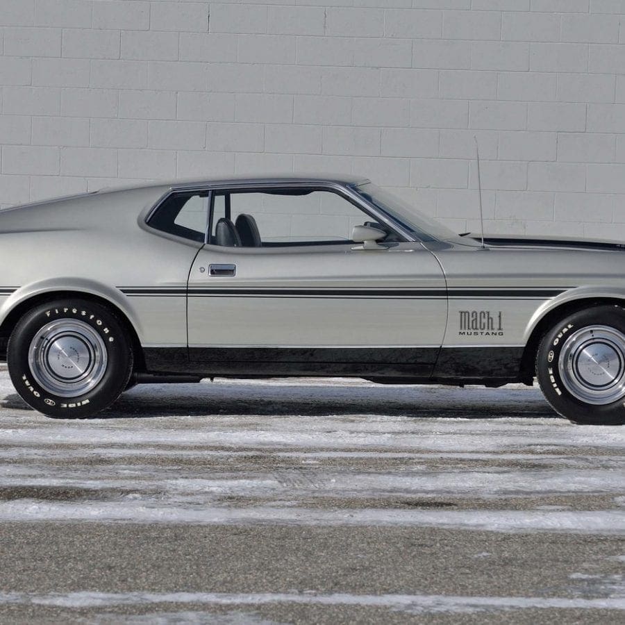 Light Pewter 1971 Ford Mustang