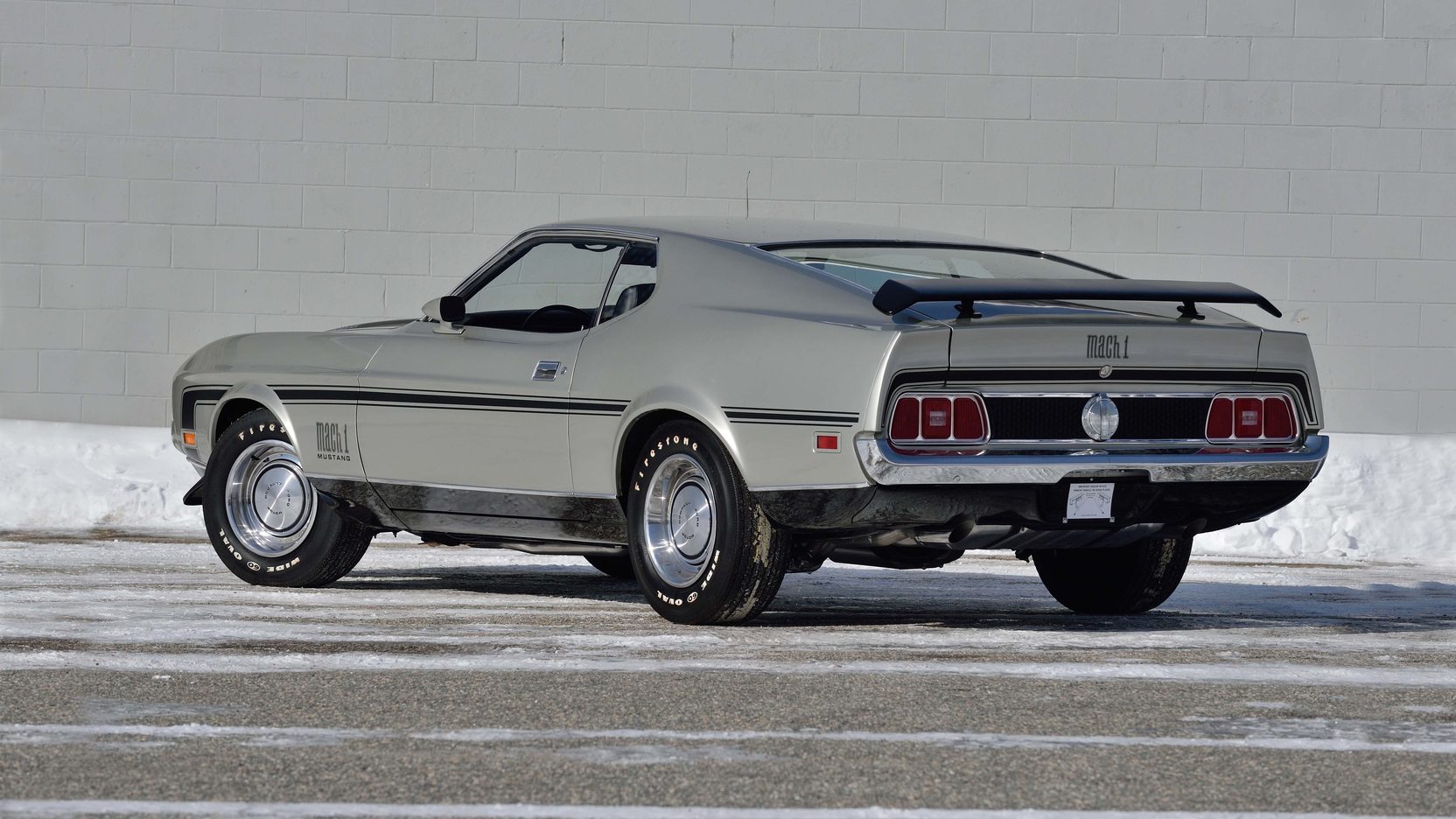 Medium Brown 1971 Ford Mustang