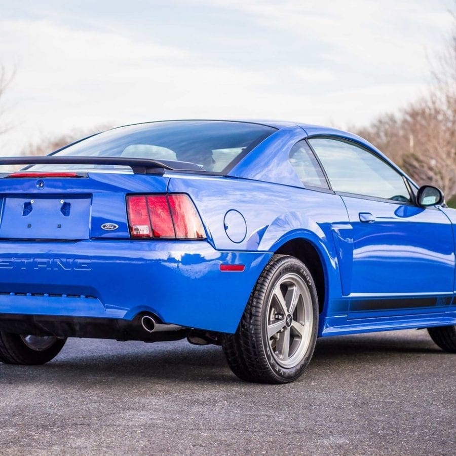 Azure Blue 2003 Ford Mustang