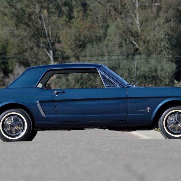 Caspian Blue 1965 Ford Mustang