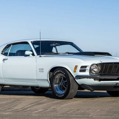 Pastel Blue 1970 Ford Mustang