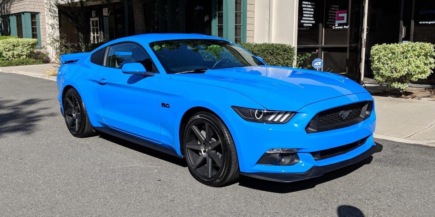 Grabber Blue 2017 Ford Mustang Grabber Blue 2017 Ford Mustang