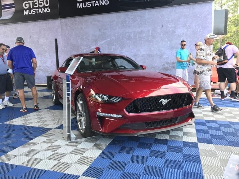 Ruby Red 2018 Ford Mustang