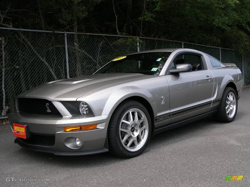 Silver 2008 Ford Mustang
