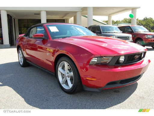 Red Candy 2010 Ford Mustang