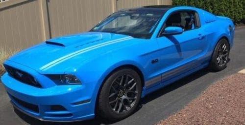 Grabber Blue 2014 Ford Mustang