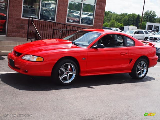 Rio Red 1995 Ford Mustang