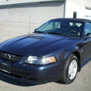 True Blue 2001 Ford Mustang