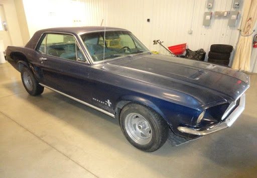 Arcadian Blue 1967 Ford Mustang