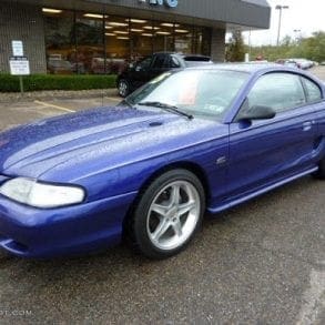Sapphire Blue 1995 Ford Mustang