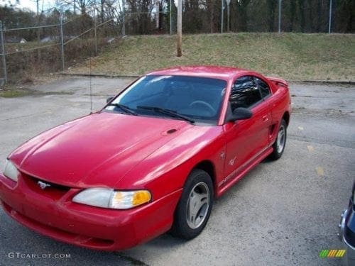 Rio Red 1997 Ford Mustang