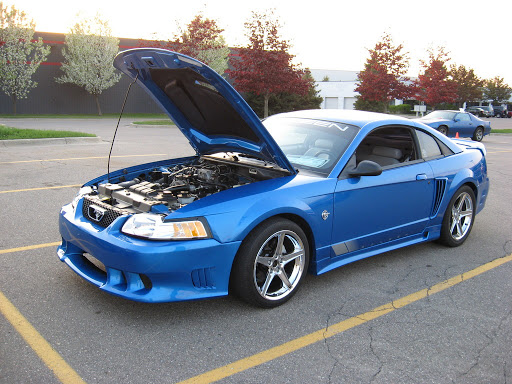 Bright Atlantic Blue 1999 Ford Mustang