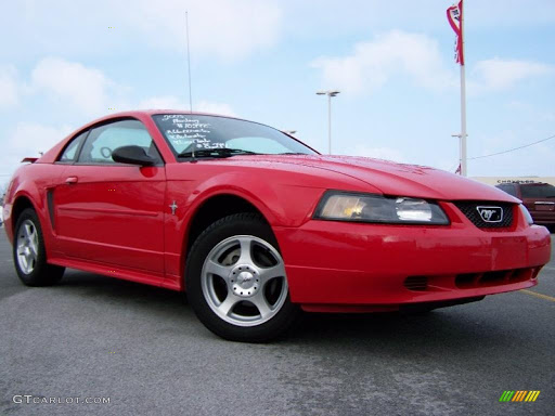 Torch Red 2003 Ford Mustang