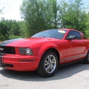 Torch Red 2005 Ford Mustang