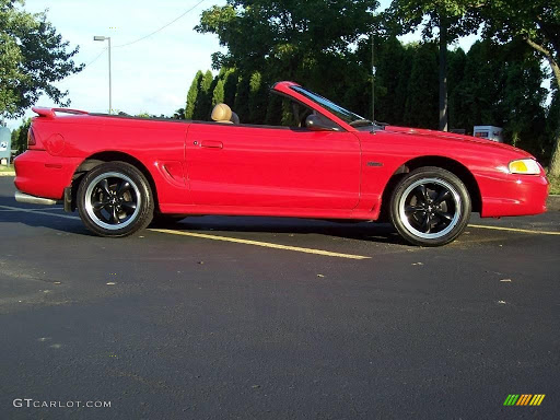 Rio Red 1996 Ford Mustang