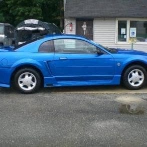 Atlantic Blue 1999 Ford Mustang