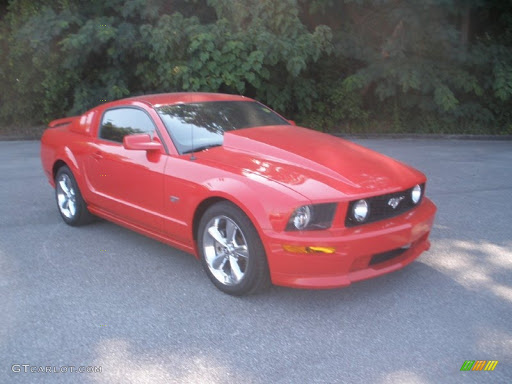 Torch Red 2008 Ford Mustang