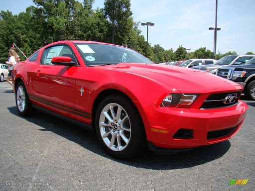 Torch Red 2010 Ford Mustang