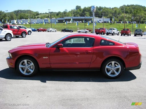 Red Candy 2011 Ford Mustang
