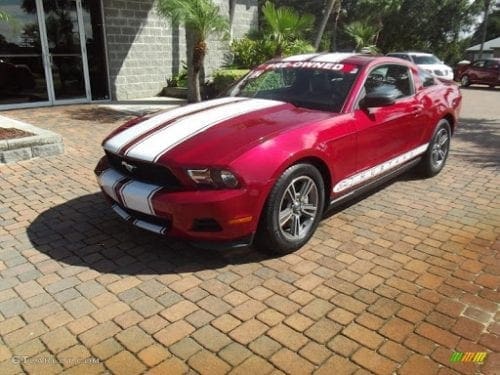 Red Candy 2012 Ford Mustang