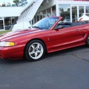 Laser Red 1998 Ford Mustang