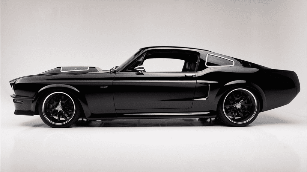 Obsidian CoupeR Mustang