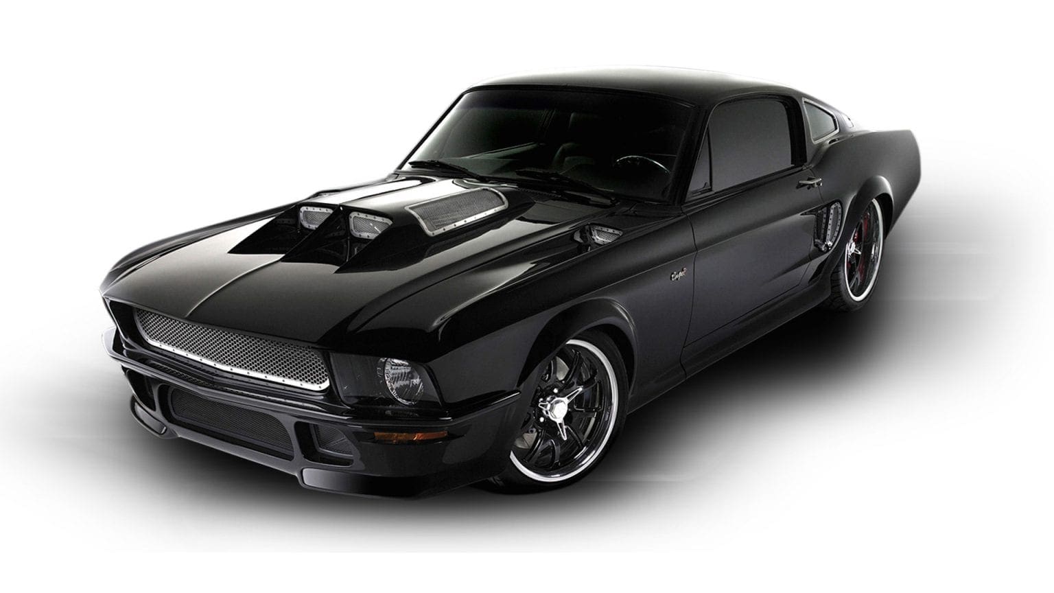 Obsidian CoupeR Mustang