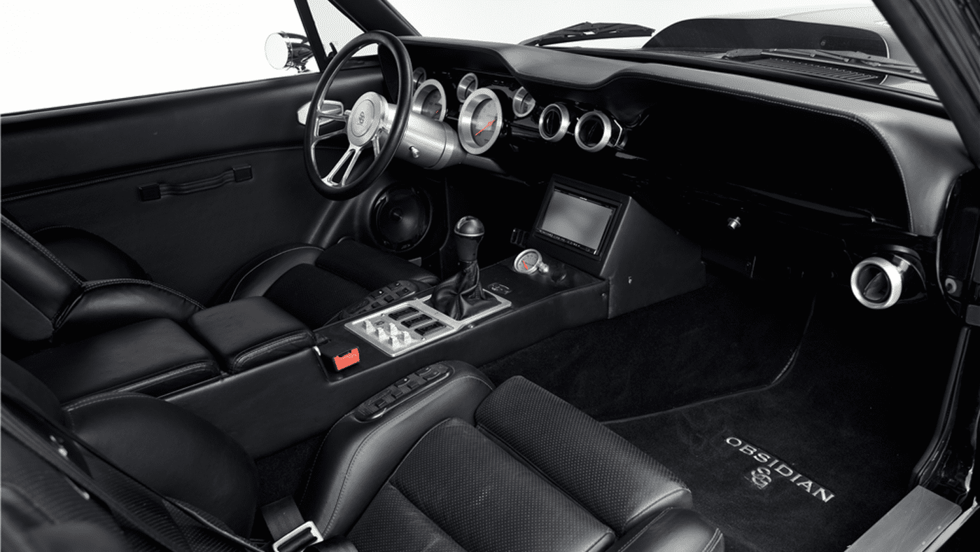 Obsidian CoupeR Mustang