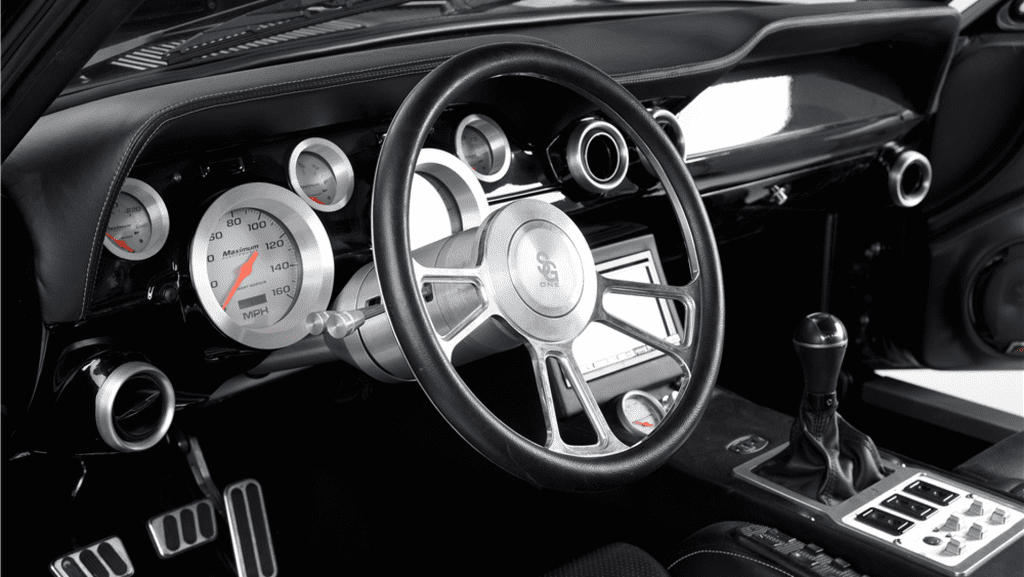 Obsidian CoupeR Mustang