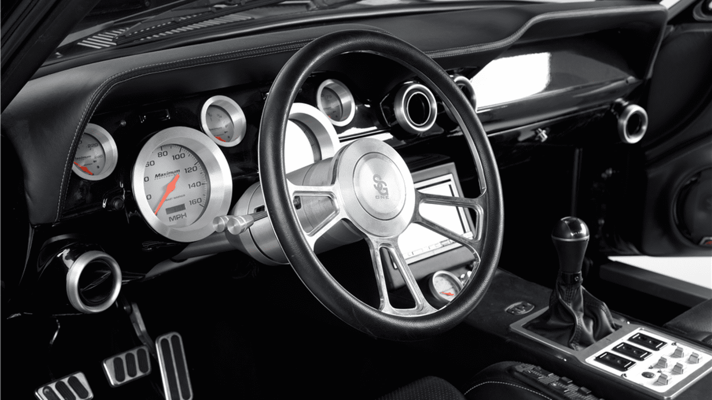 Obsidian CoupeR Mustang