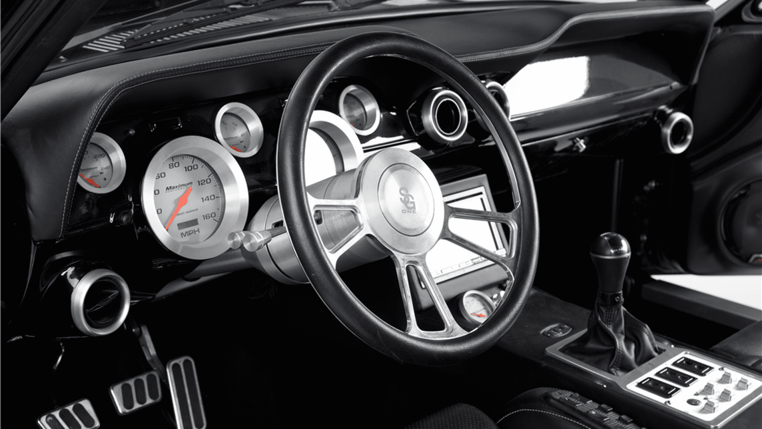 Obsidian CoupeR Mustang