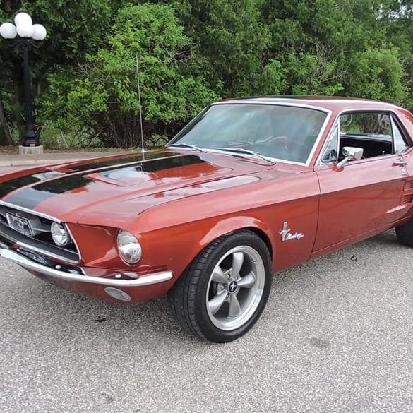 1968 Mustang Color Information