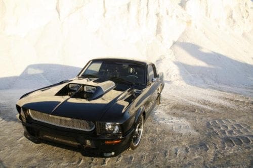 Obsidian CoupeR Mustang