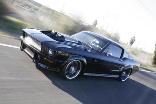 Obsidian CoupeR Mustang