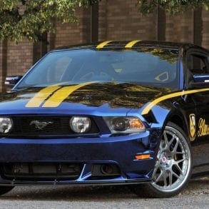 Ford 'Blue Angels' Mustang inspired by F-18 Hornet fighter jet w/Photos ...