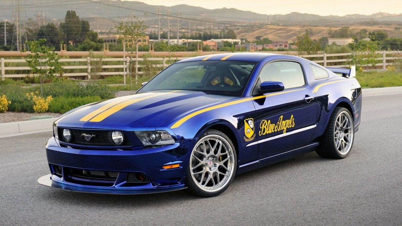 2011 Blue Angels Mustang Wallpapers | MustangSpecs.com