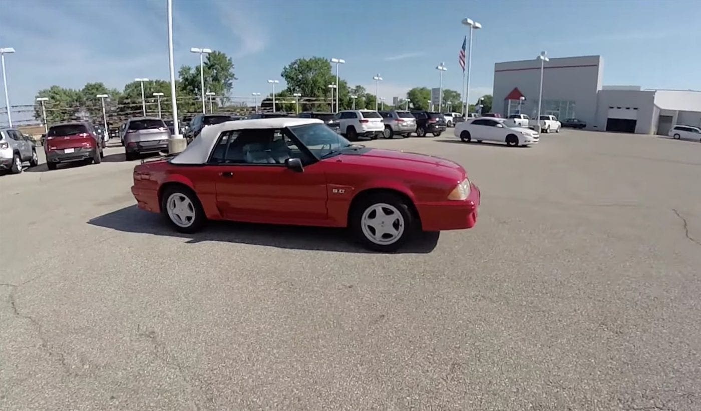 Video: 1992 Ford Mustang GT Convertible Fox Body Test Drive ...