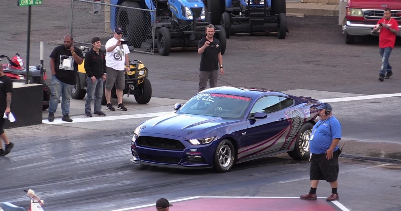 Video: 2016 Ford Mustang Cobra Jet Drag Racing at Bandimere Speedway ...