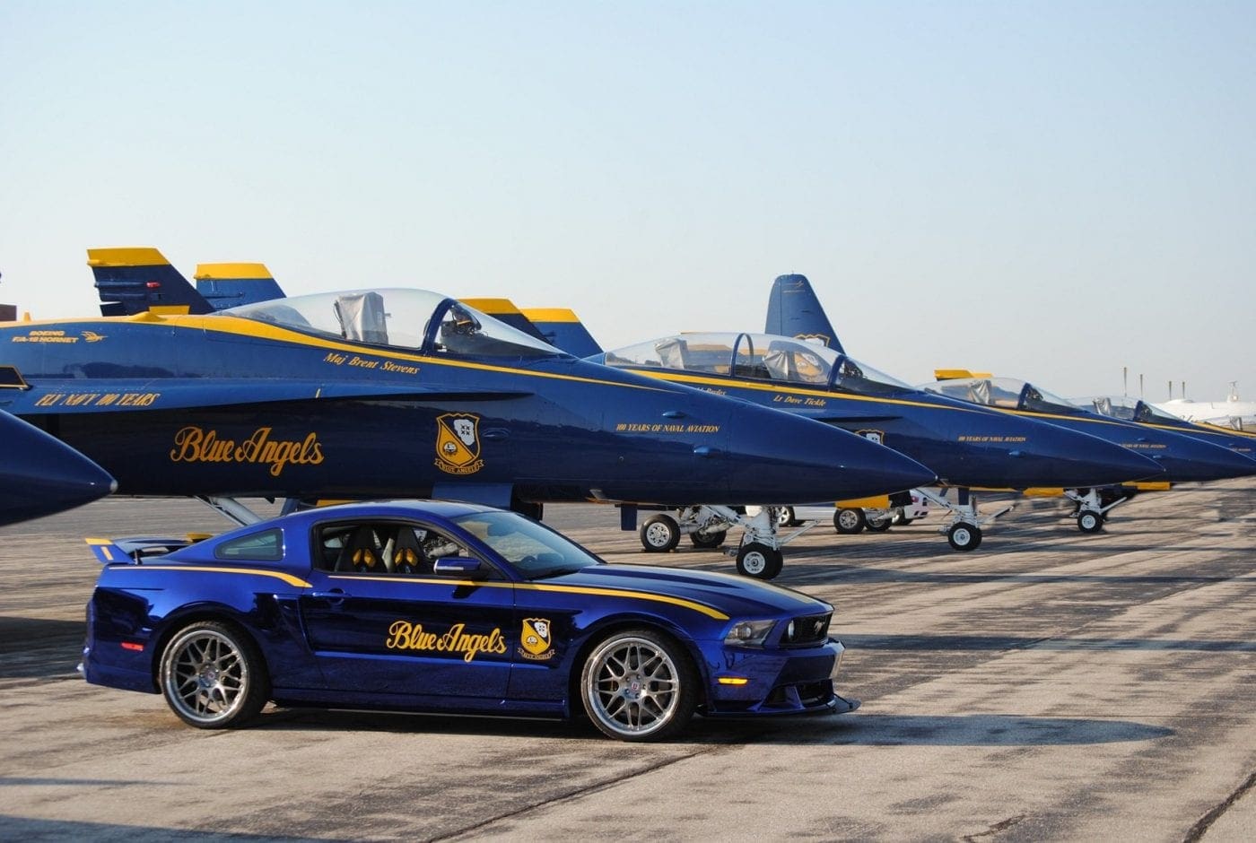 2011 Blue Angels Mustang Wallpapers | MustangSpecs.com