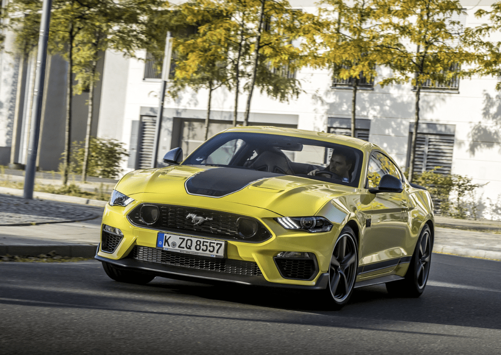 Grabber Yellow 2021 Ford Mustang
