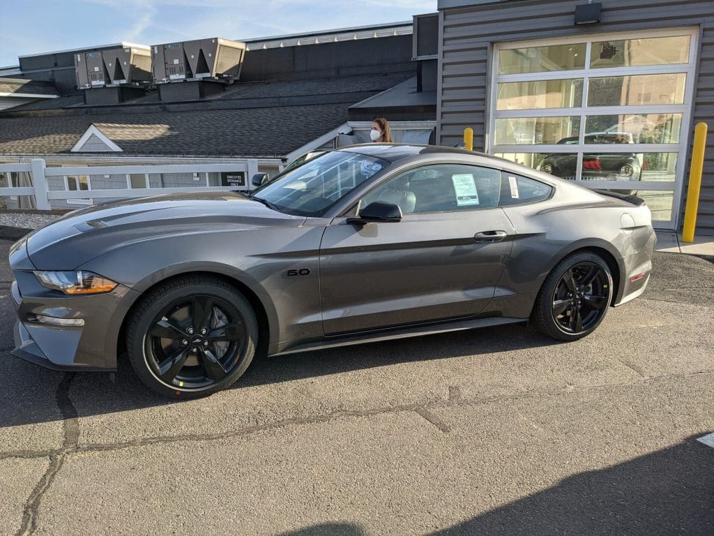 Carbonized Grey 2021 Ford Mustang