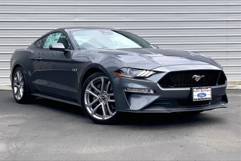 Carbonized Gray 2022 Ford Mustang