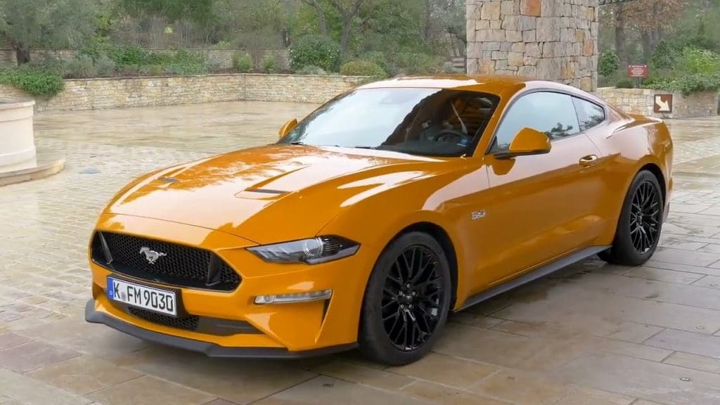 Cyber Orange 2022 Ford Mustang
