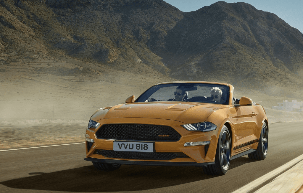 Cyber Orange 2022 Ford Mustang