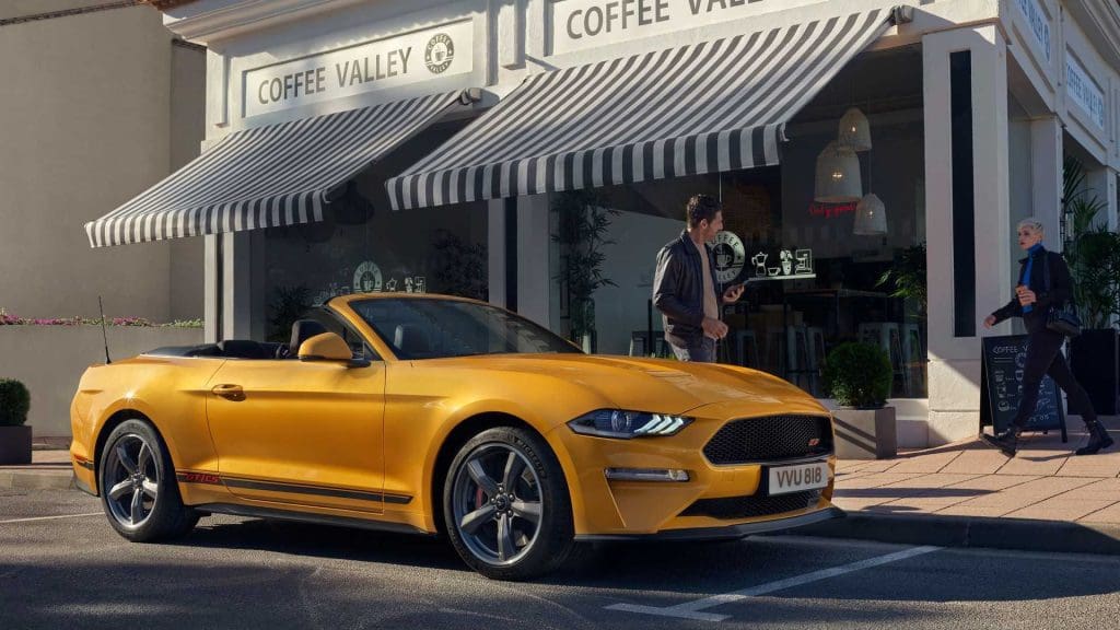 Cyber Orange 2022 Ford Mustang