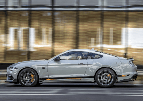 Fighter Jet Gray 2021 Ford Mustang